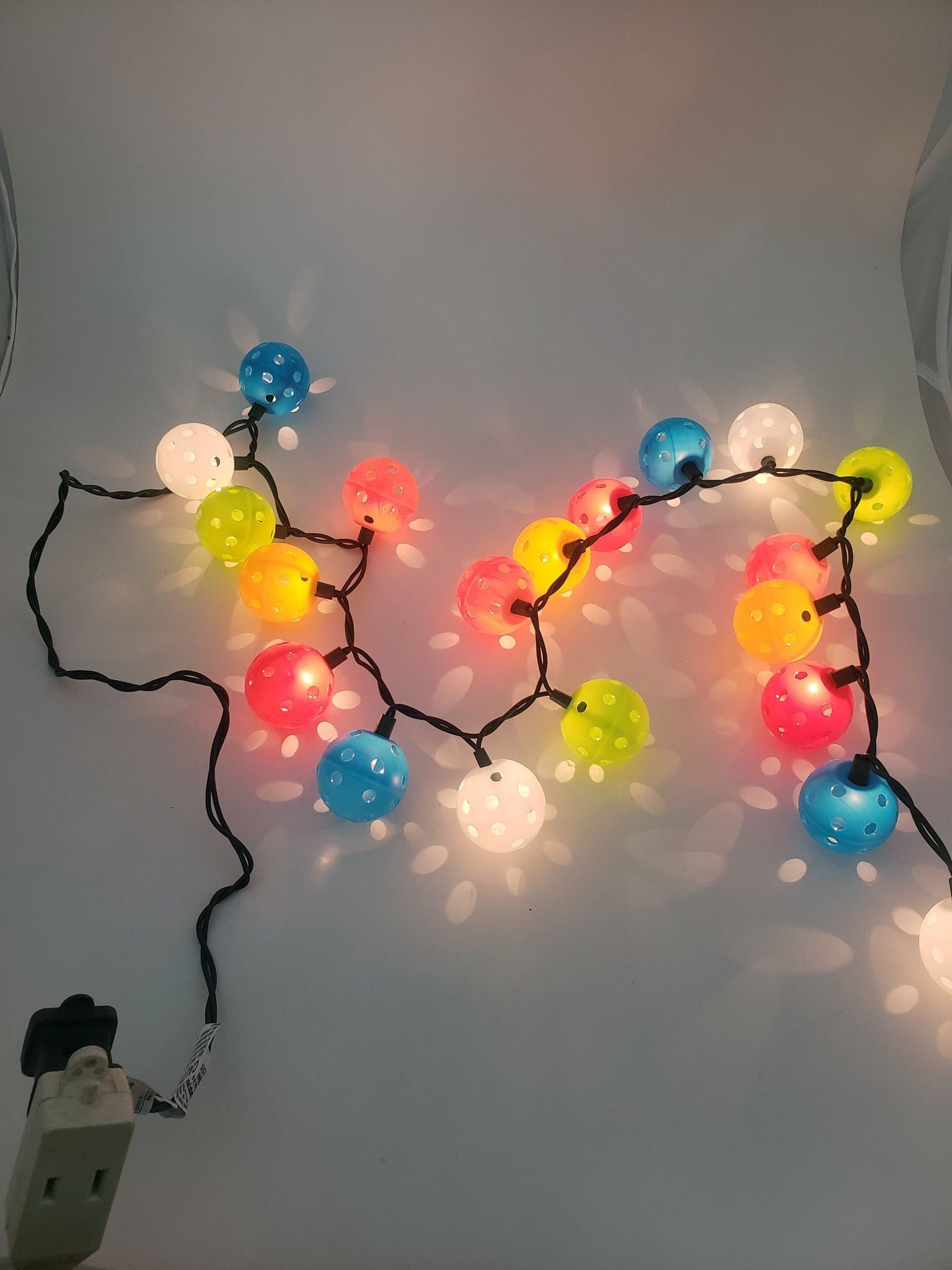 Pickleball Christmas Lights, Pickleball Lights, Pickleball Gift ...