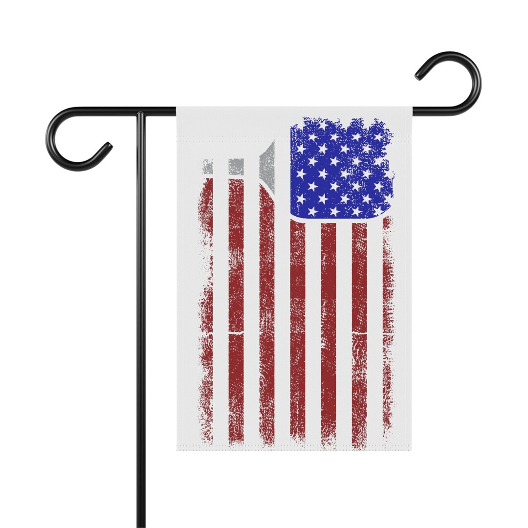 Pickleball America Flag, Pickleball Garden Sign, Pickleball Patriotic ...