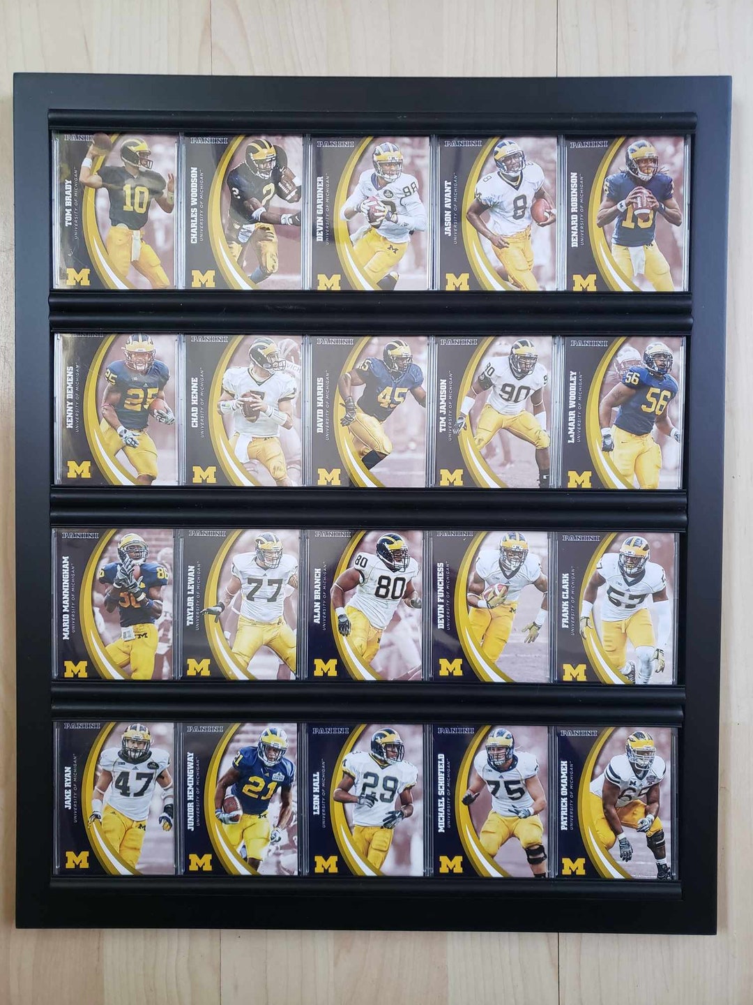 Michigan Wolverines All-time Greats Football Players Framed, Tom Brady ...
