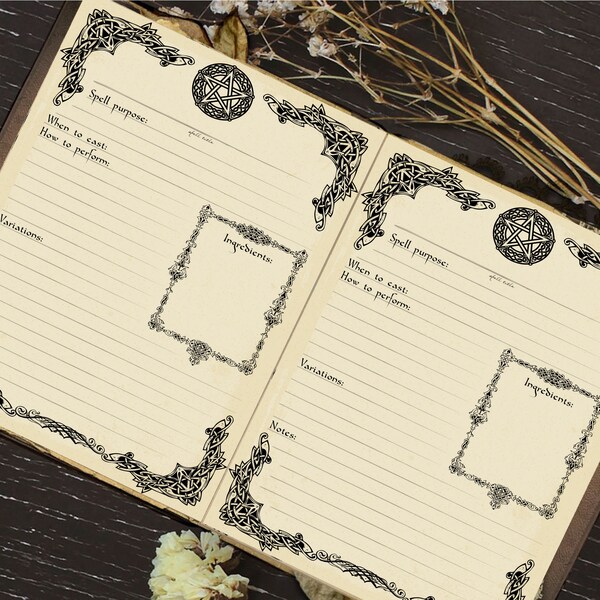 Spell Book - Etsy