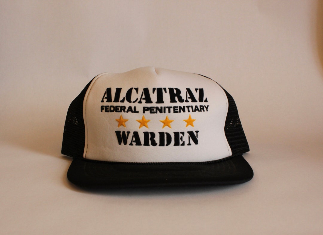 Vintage Alcatraz Trucker Hat - Etsy