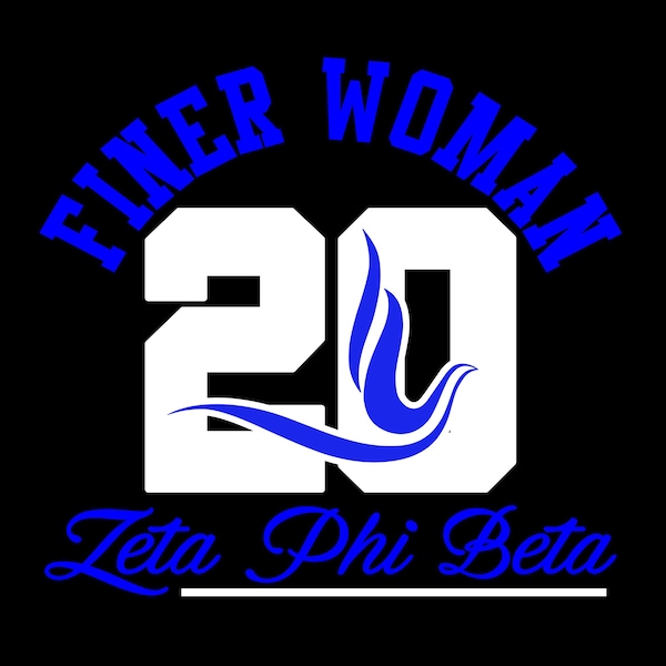 Zeta Phi Beta Logo - Etsy