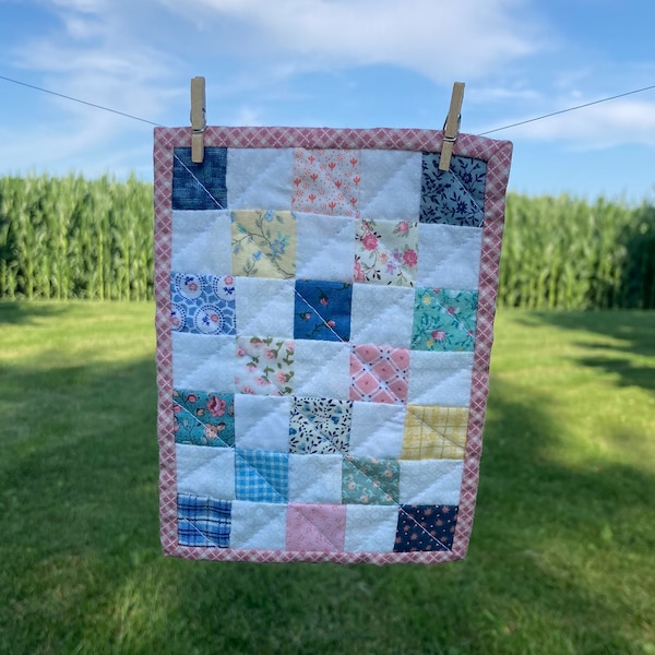 Dollhouse Miniature Quilt Pattern - Etsy