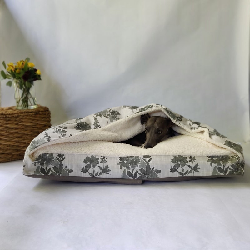 Dog Burrow Bed - Etsy