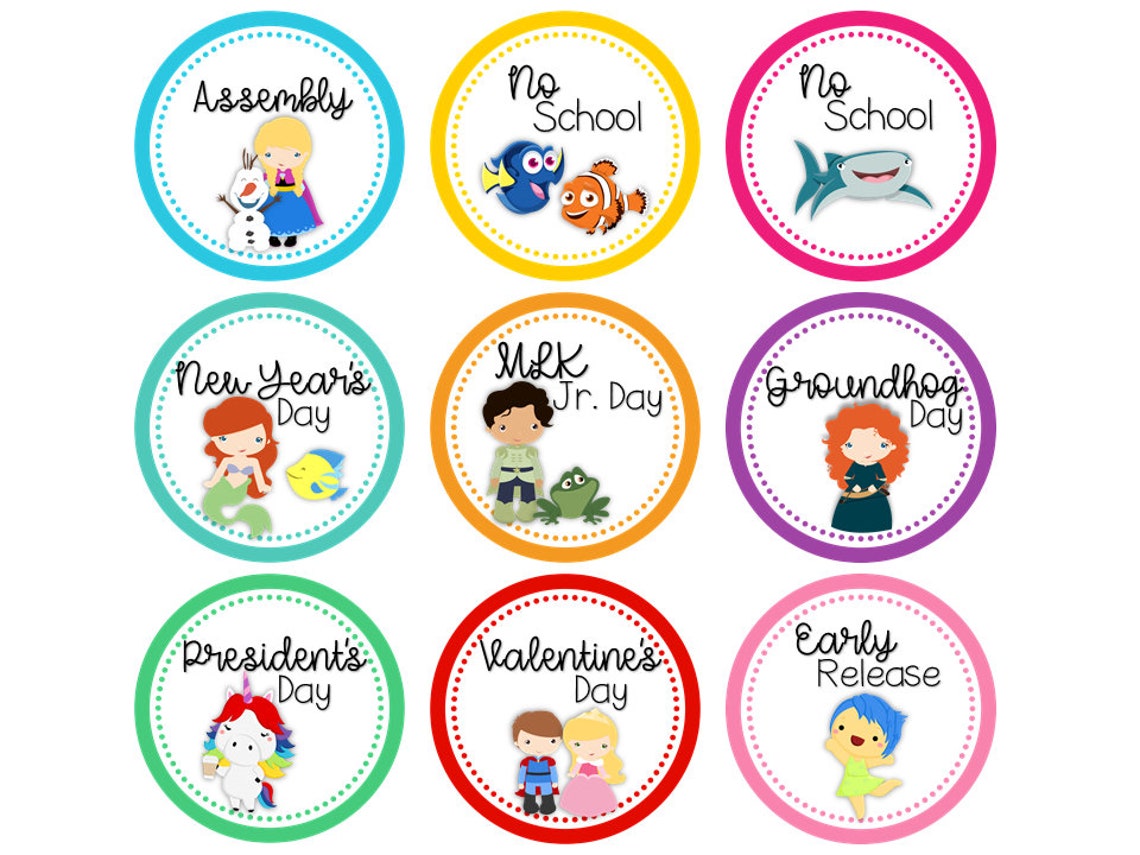 Magical Classroom Calendar - Etsy