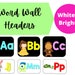 Magical Word Wall Headers | Word Wall | Classroom Decor - Etsy