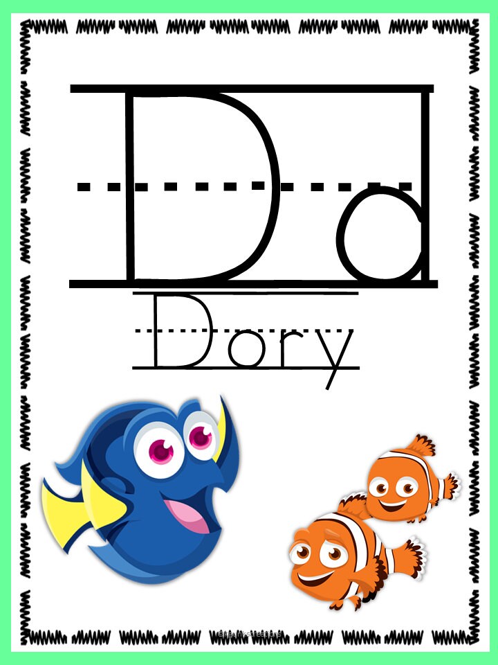 Magical Alphabet Posters - Etsy