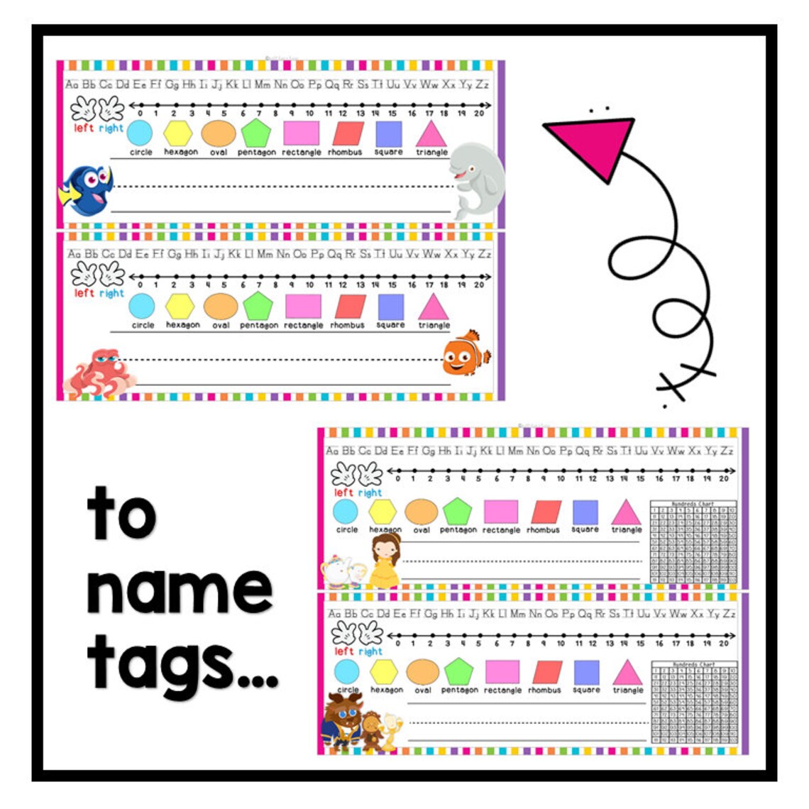 Disney Inspired Classroom Decor Bundle - Etsy