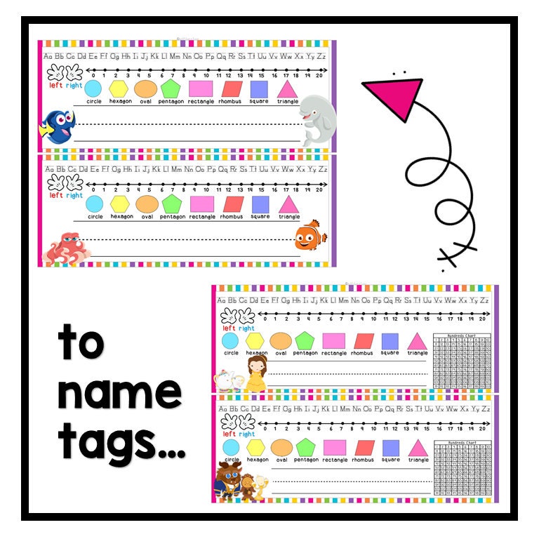 Disney Inspired Classroom Decor Bundle - Etsy