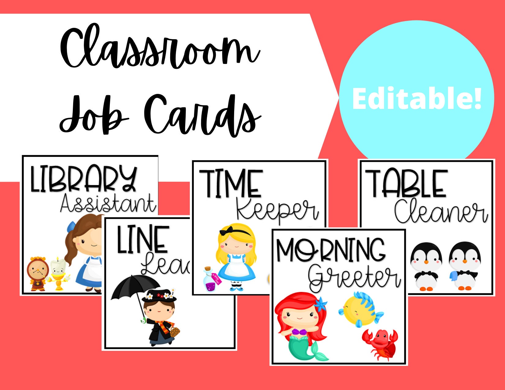 Magical Classroom Jobs - Etsy