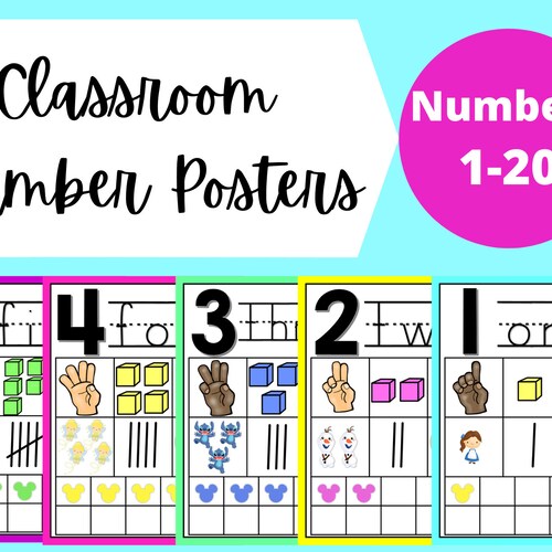 Magical Alphabet Posters - Etsy