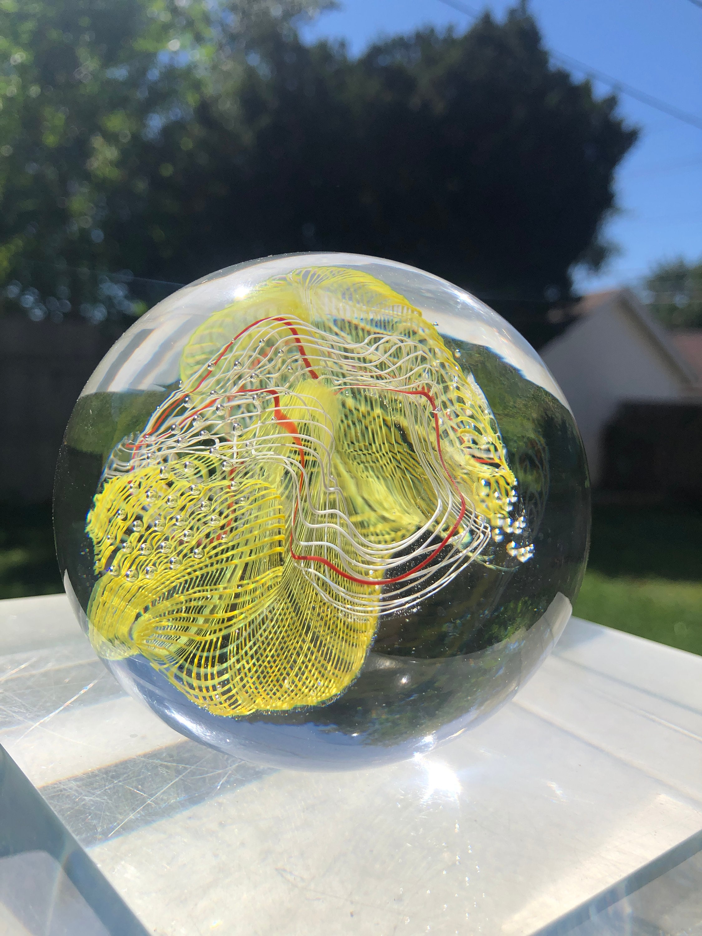 Glass Orb - Etsy