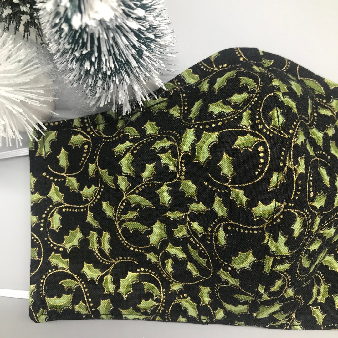 Christmas Face Mask for the Holidays Washable Reversible With - Etsy
