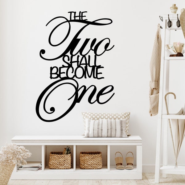 Two Become One - Etsy