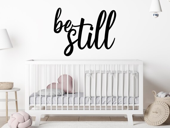 Be Still Metal Sign / Psalm 46:10 Metal Scripture Wall Art / | Etsy