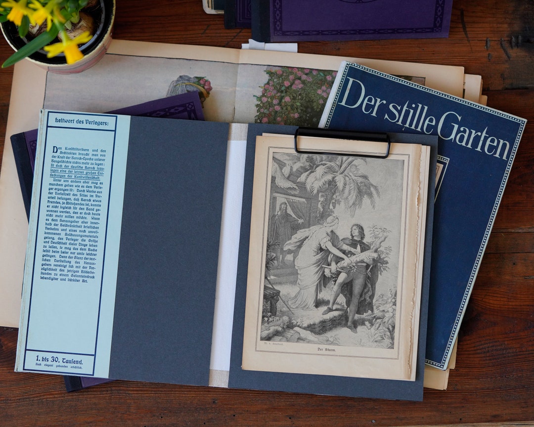 Clipboard / Folder Made From Upcycled Book - Etsy