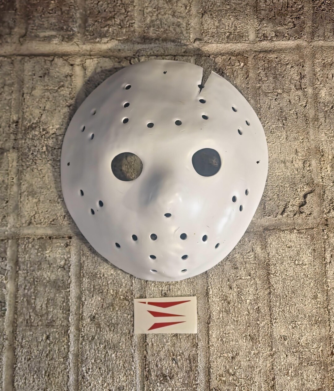 Friday the 13th Part 8 Jason Voorhees DIY Blank Mask & Chevron Replica ...