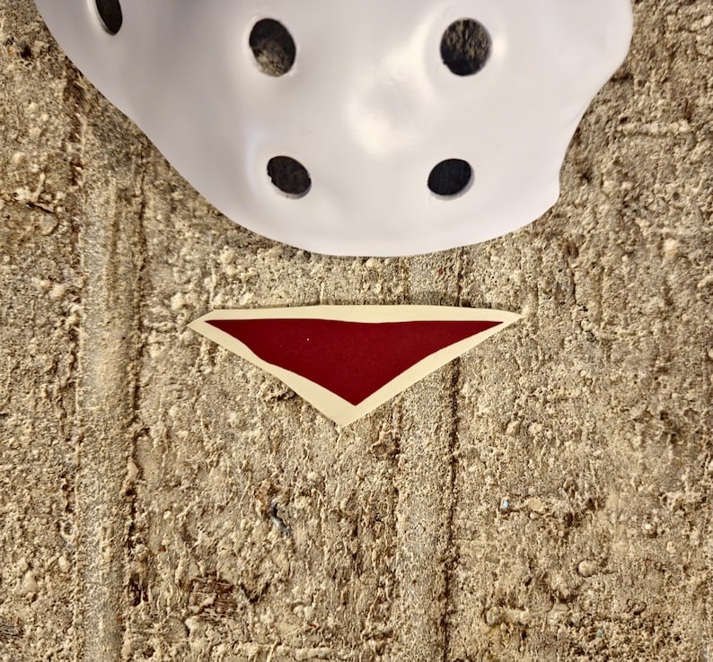Jason Voorhees DIY Blank Mask & Chevron Replica Friday the 13th Part 7 ...