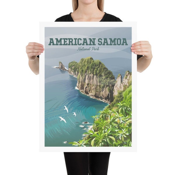 Samoa Park Print - Etsy