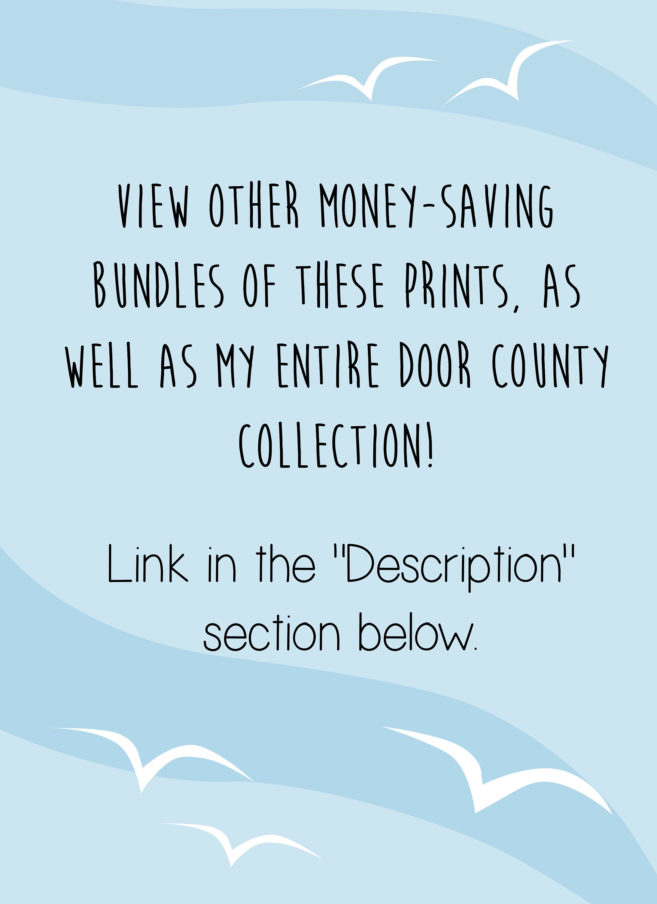 Door County Posters - Set of 4, Choose Any Four Door County Art Prints ...