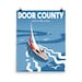 Door County Sailing Print, Door County Wisconsin Nautical Sailboat ...