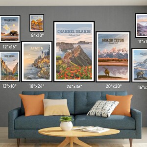 Adirondack Mountains Poster | Bald Eagle | Fish Hawk Cliffs | Indian ...