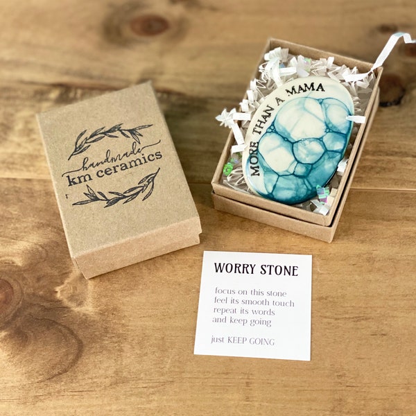 Ceramic Worry Stone - Etsy