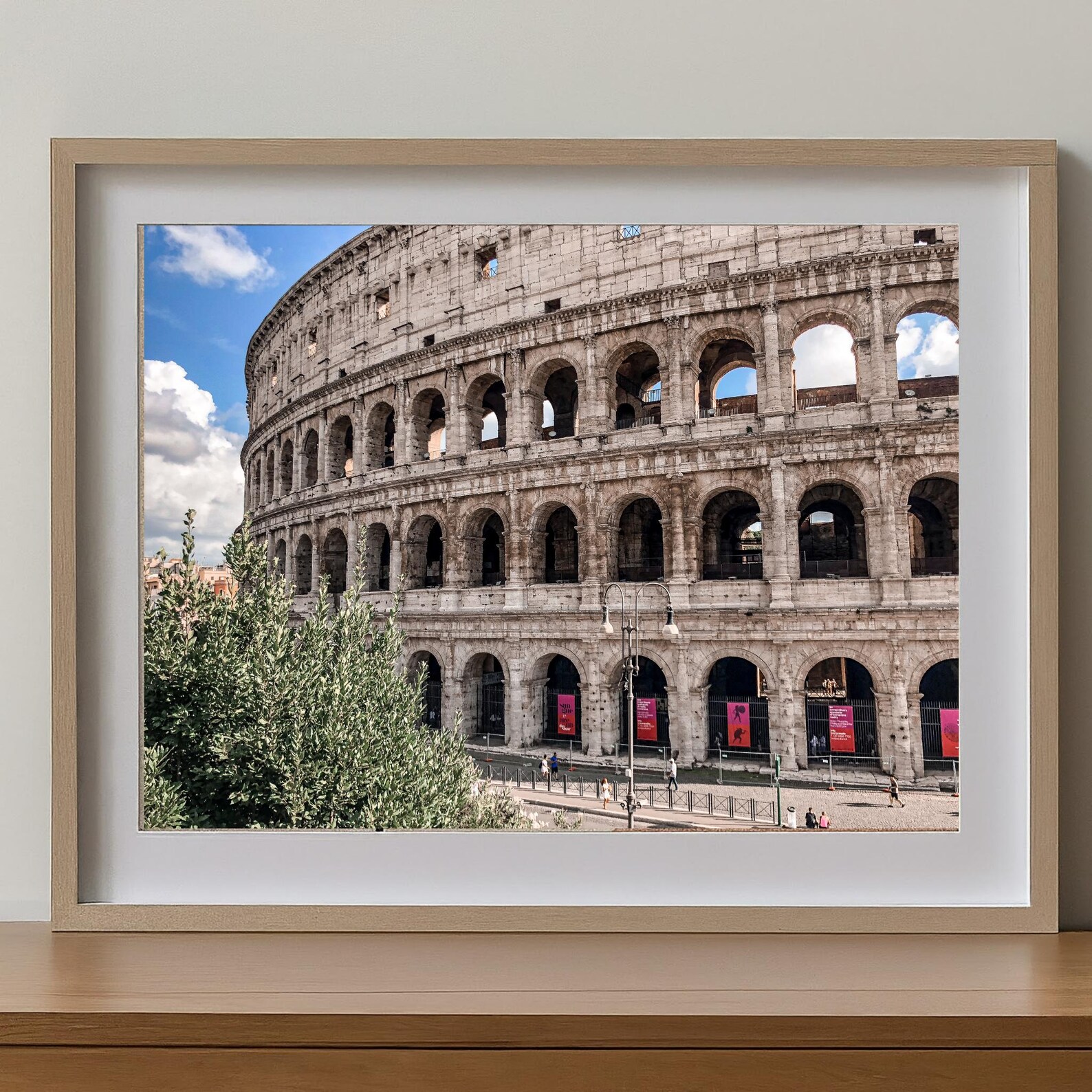 Colosseum Photography Print: Modern Italy Wall Art (digital Download ...