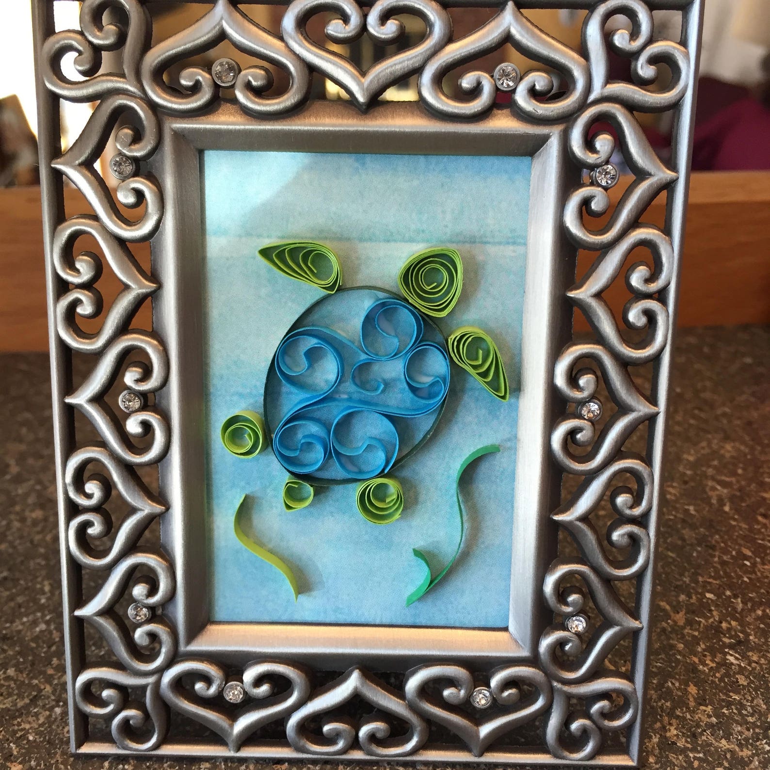 Quilled Sea Turtle - Etsy