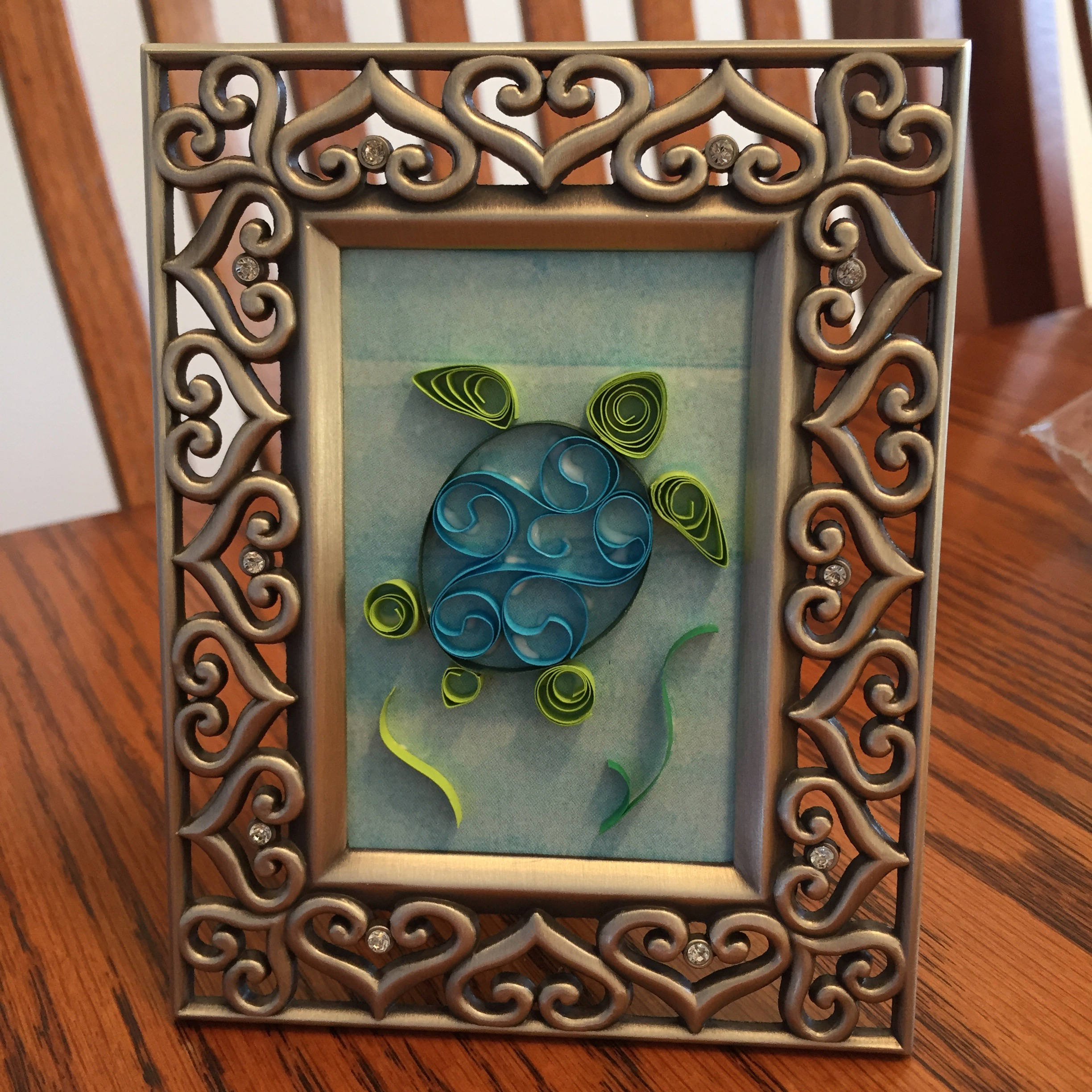 Quilled Sea Turtle - Etsy