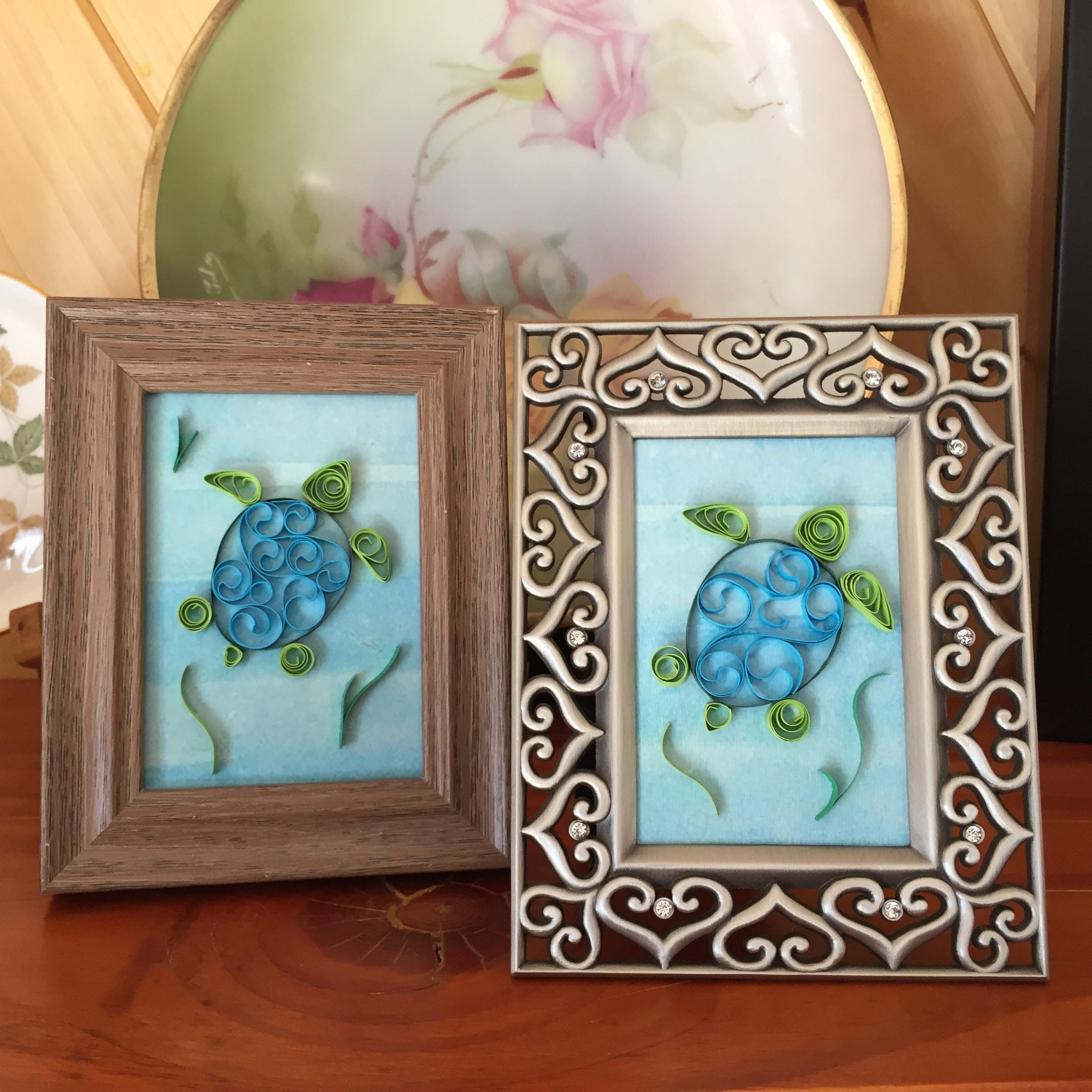 Quilled Sea Turtle - Etsy