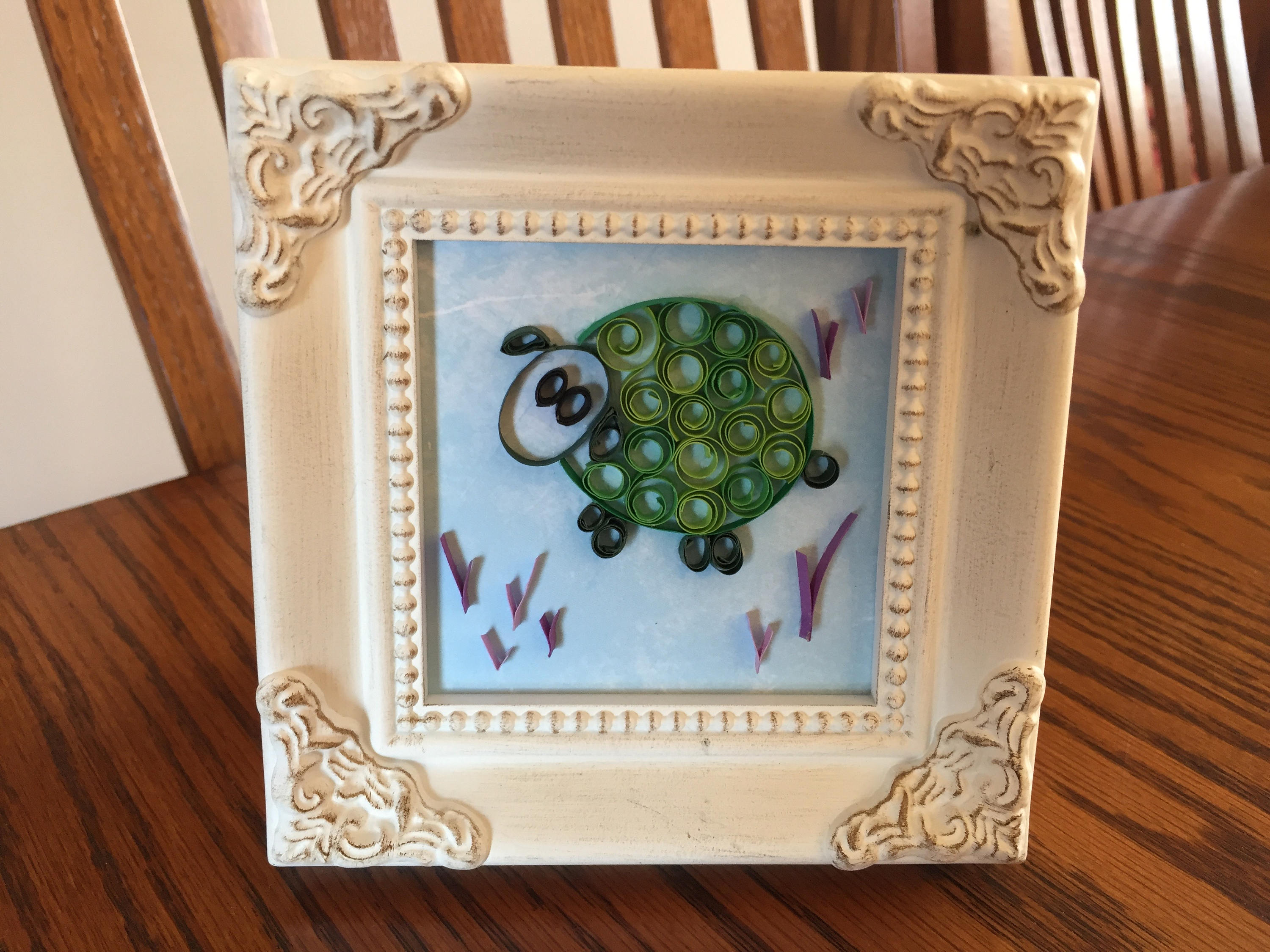 Whimsical Paper Quilled Sheep - Etsy Singapore