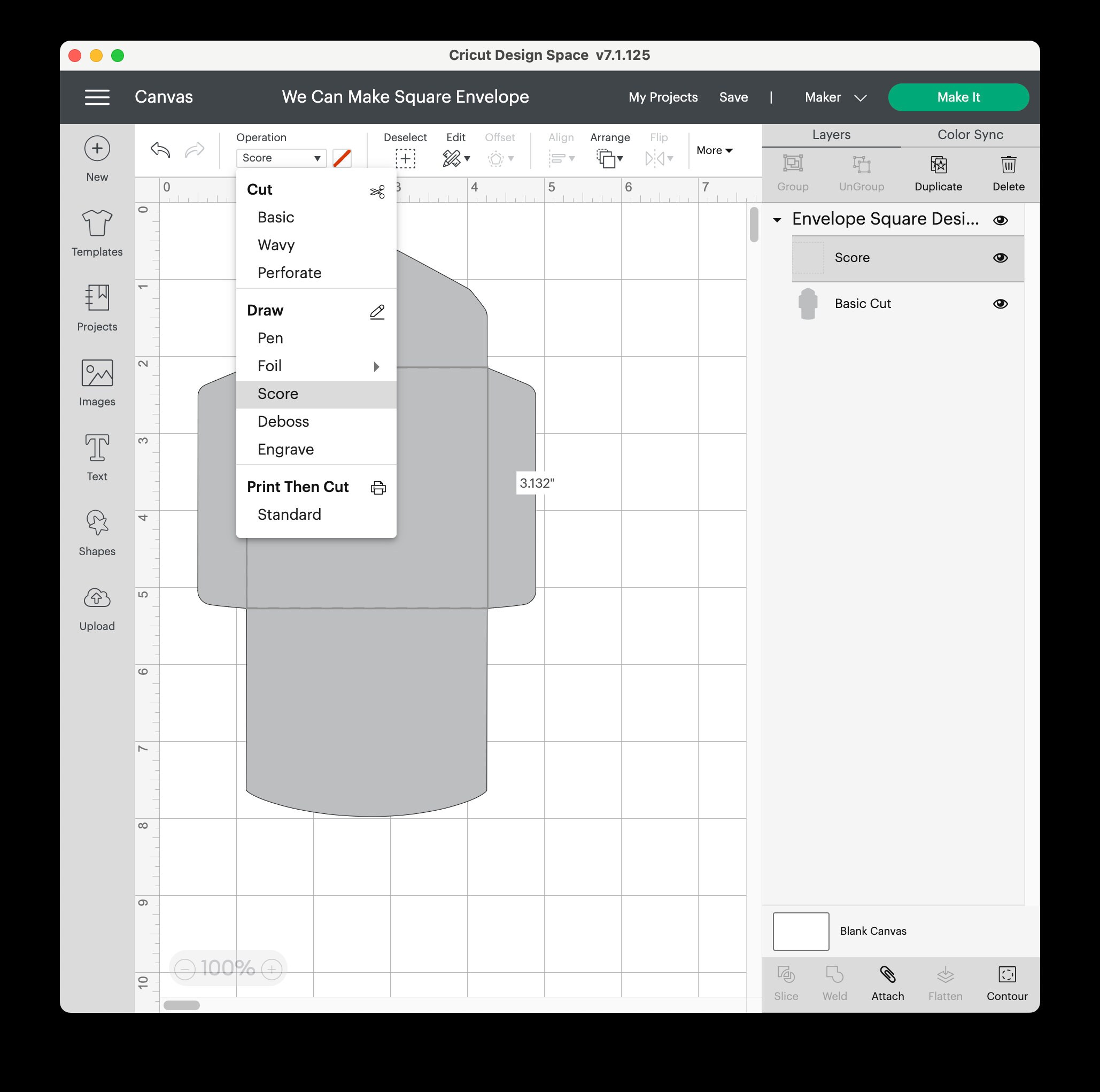 Square Envelope SVG File for Cricut Easy to Make Cricut Svg - Etsy UK