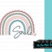Smile Boho Rainbow SVG, Boho Rainbow Svgs, Be Kind Boho SVG Design ...