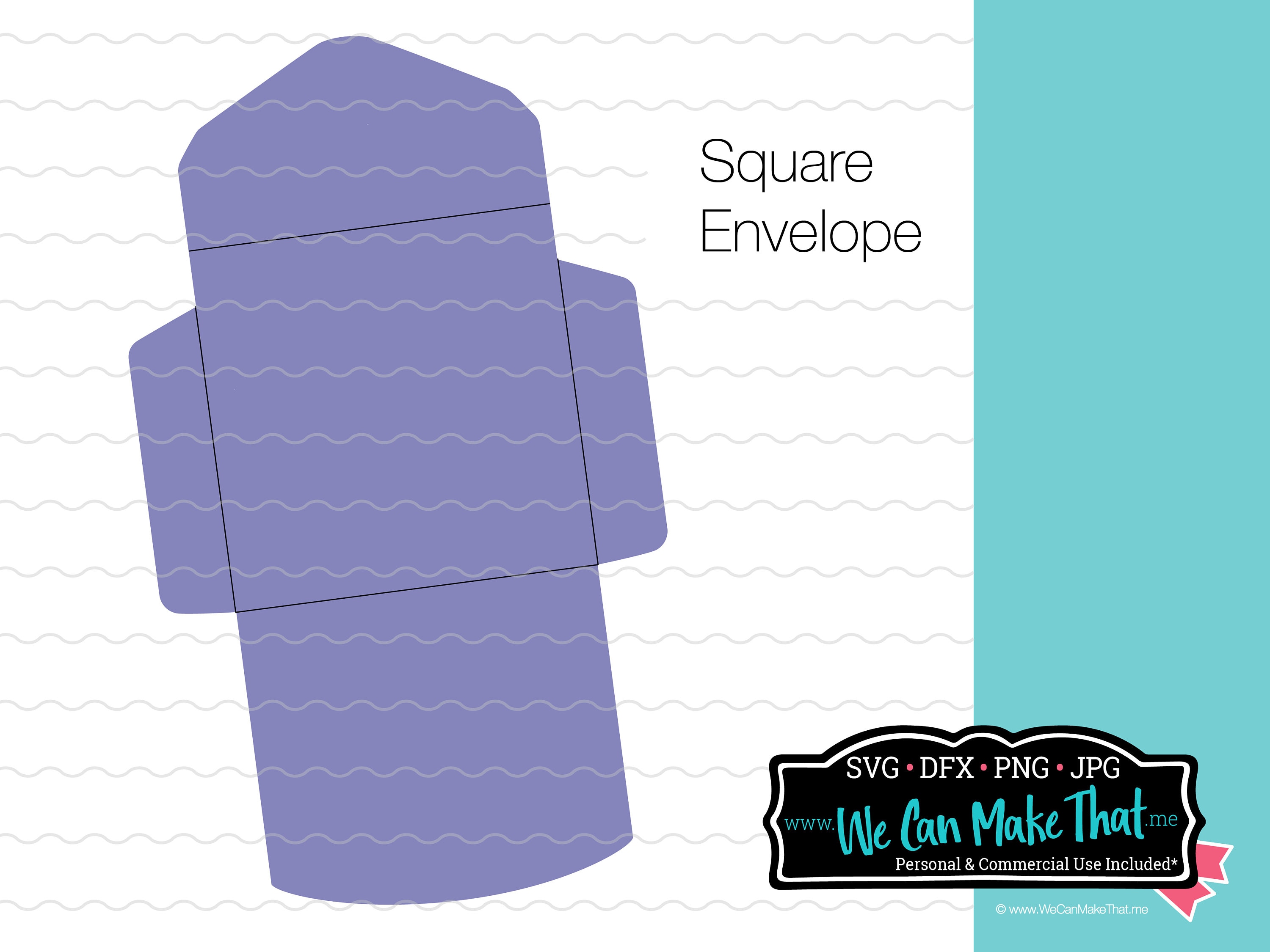 Square Envelope Template