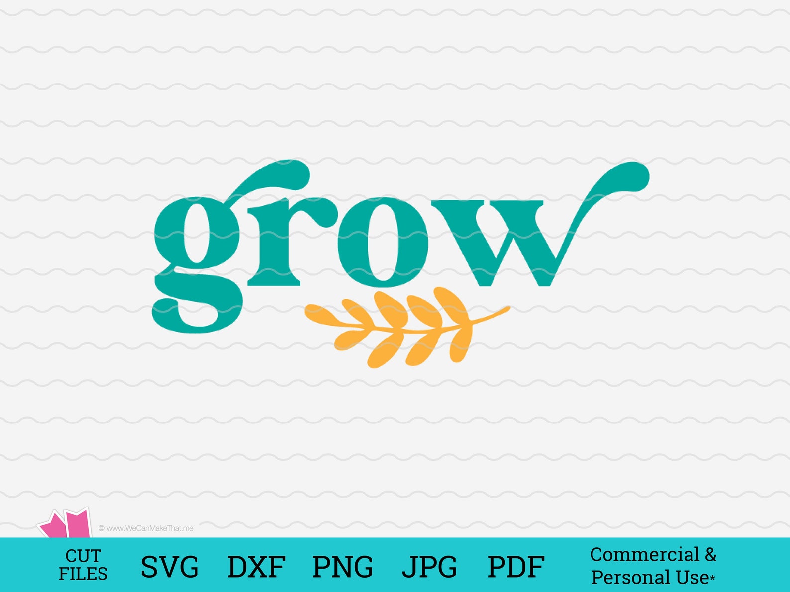 Grow Cut File SVG, Grow Svg, Cute Cut File for Cricut, Grow Svg Png ...