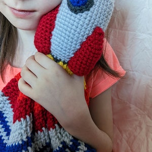 Rocket Ship Lovey Crochet Pattern | Lovey Crochet Pattern | PDF ...