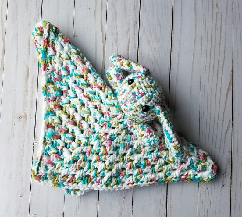 Bunny Lovey Security Blanket Baby Lovey Baby and Toddler - Etsy