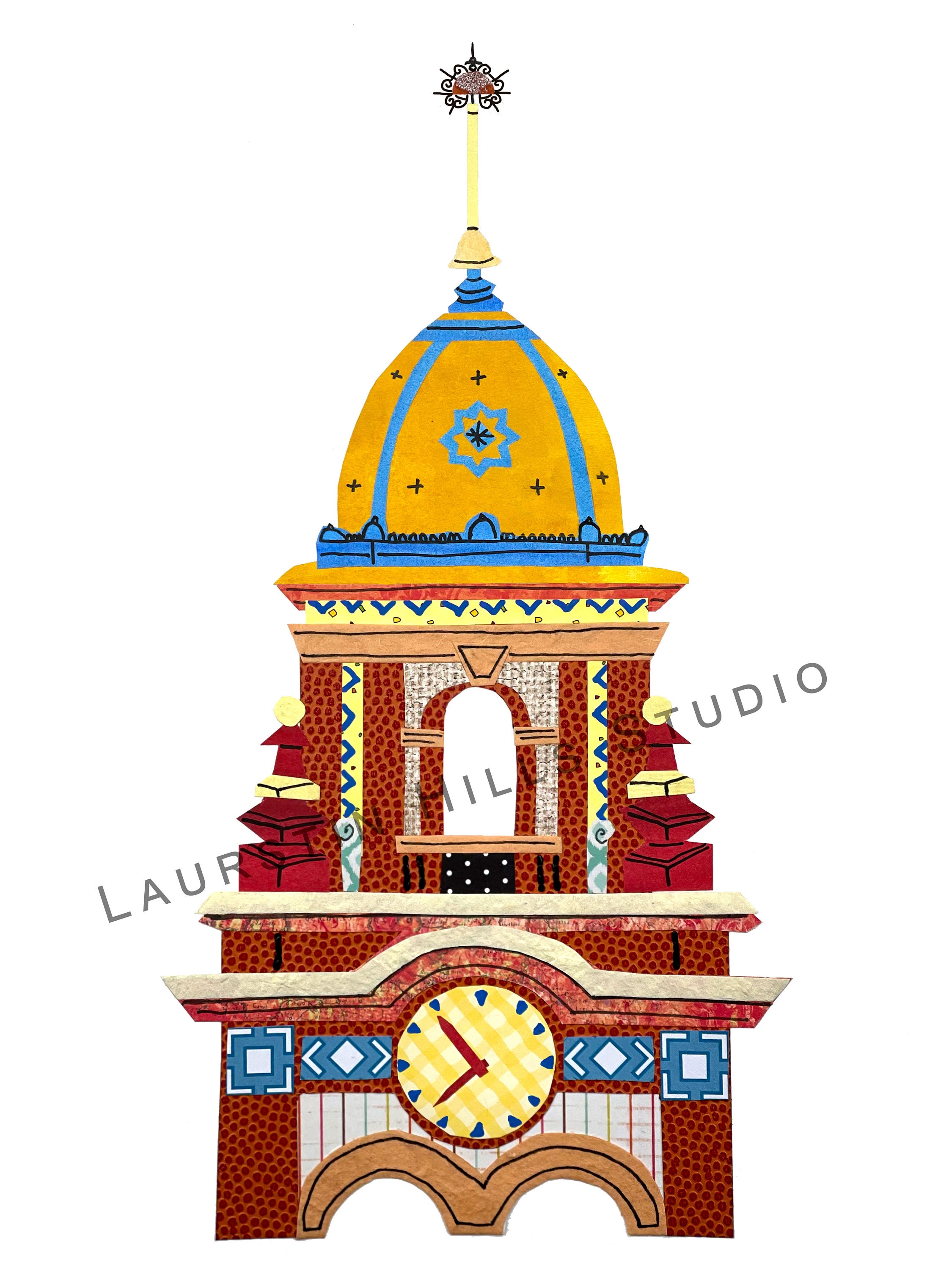 Kansas City Country Club Plaza Tower 1, Plaza Time Building, KC Art ...