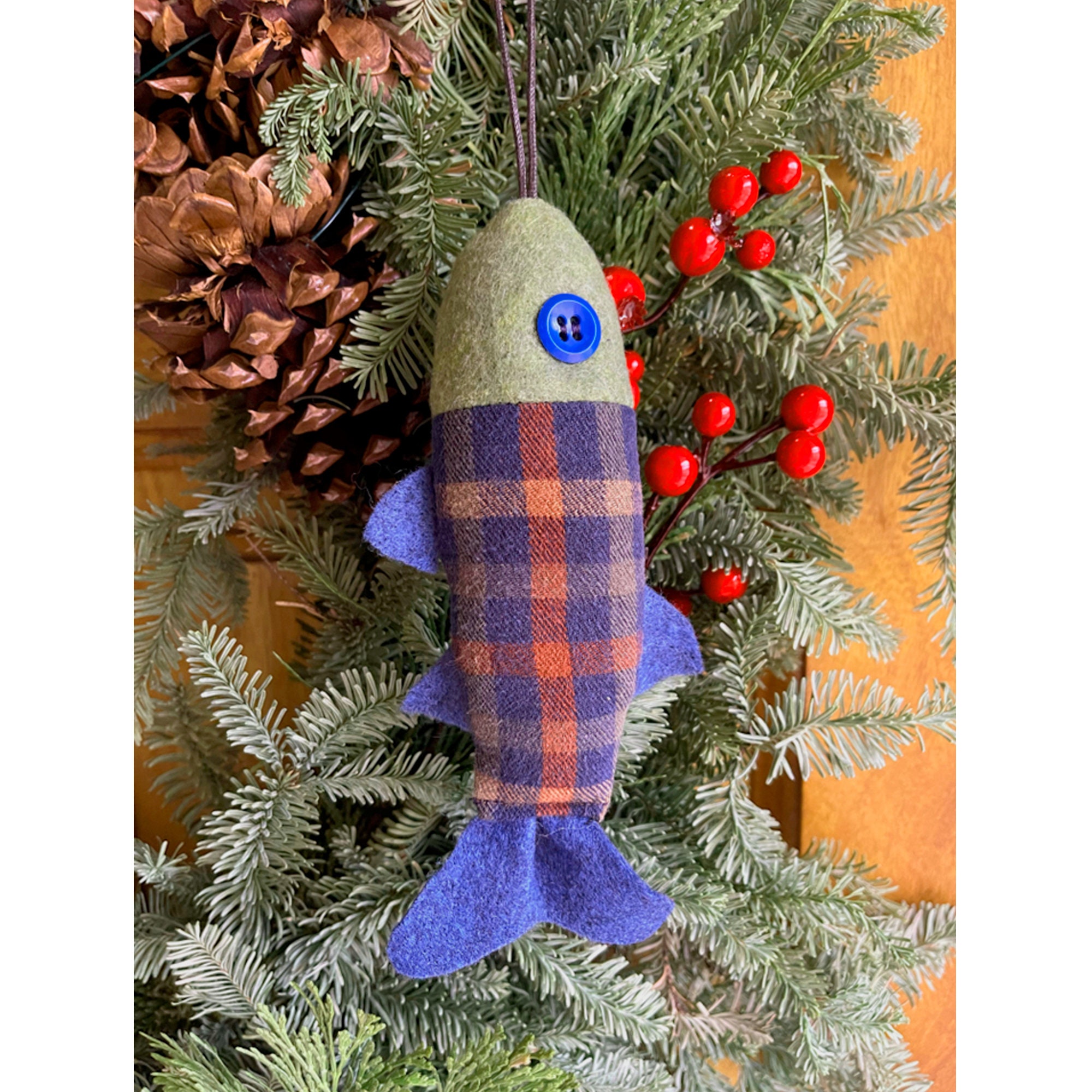 Minnow, Fish Pattern, Memory Fish, Loved One Keepsake, Made From Shirt ...