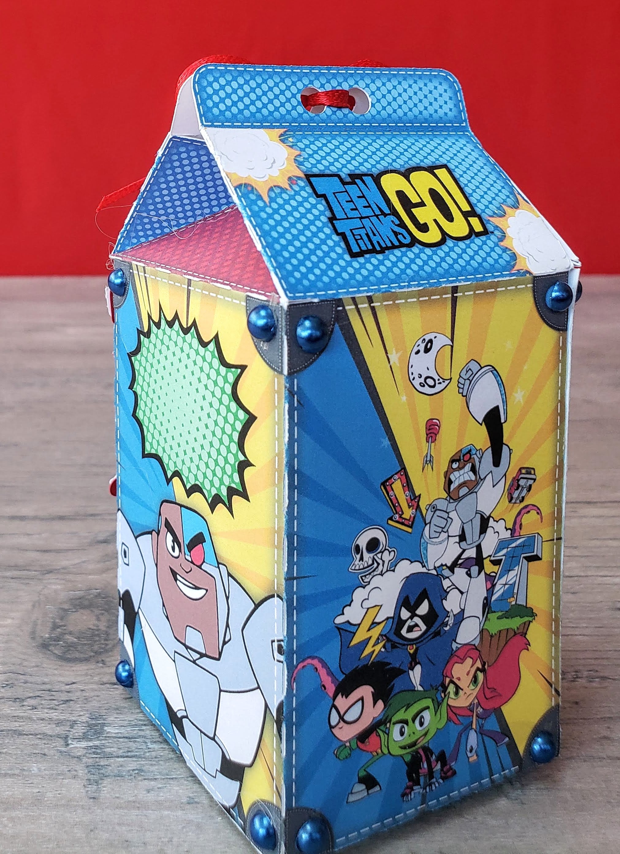 Teen Titans Birthday - Party- Multi/3d Layered - Favor Boxes Kit - Etsy