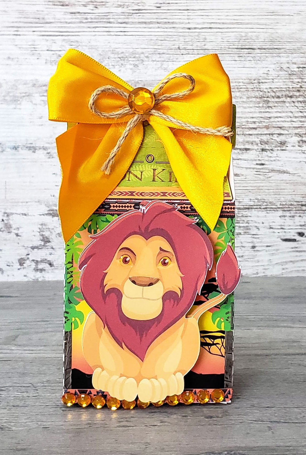 Lion King - Party- Multi/3d Layered - Favor Boxes - Treat Box - Etsy