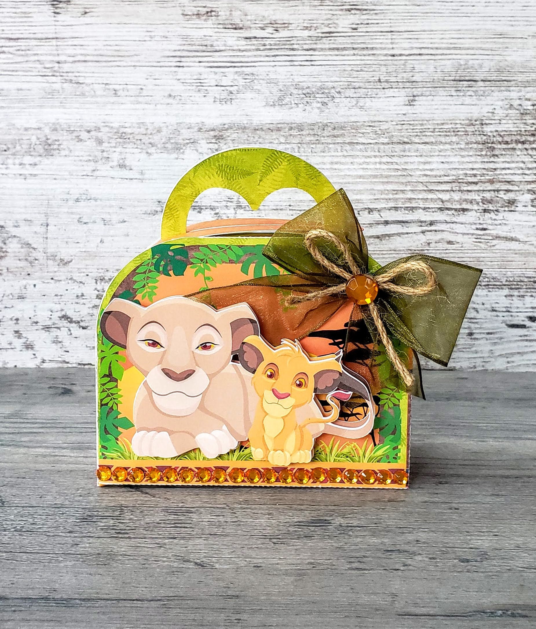 Lion King - Party- Multi/3d Layered - Favor Boxes - Treat Box - Etsy