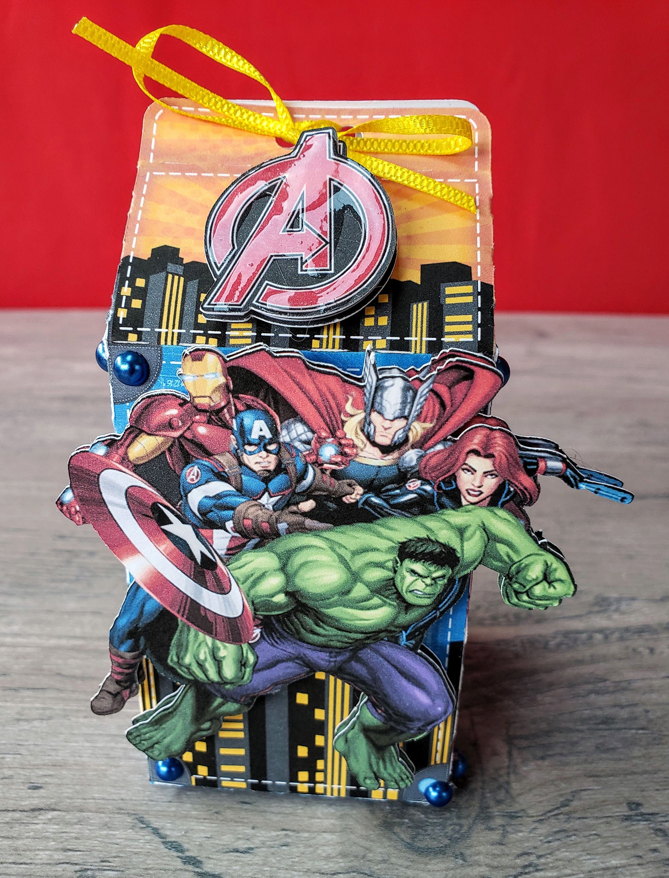 Avengers Birthday - Party- Multi/3d Layered - Favor Boxes Kit - Etsy