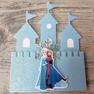 Glitter Castle frozen Castle Invitation Princess - Etsy