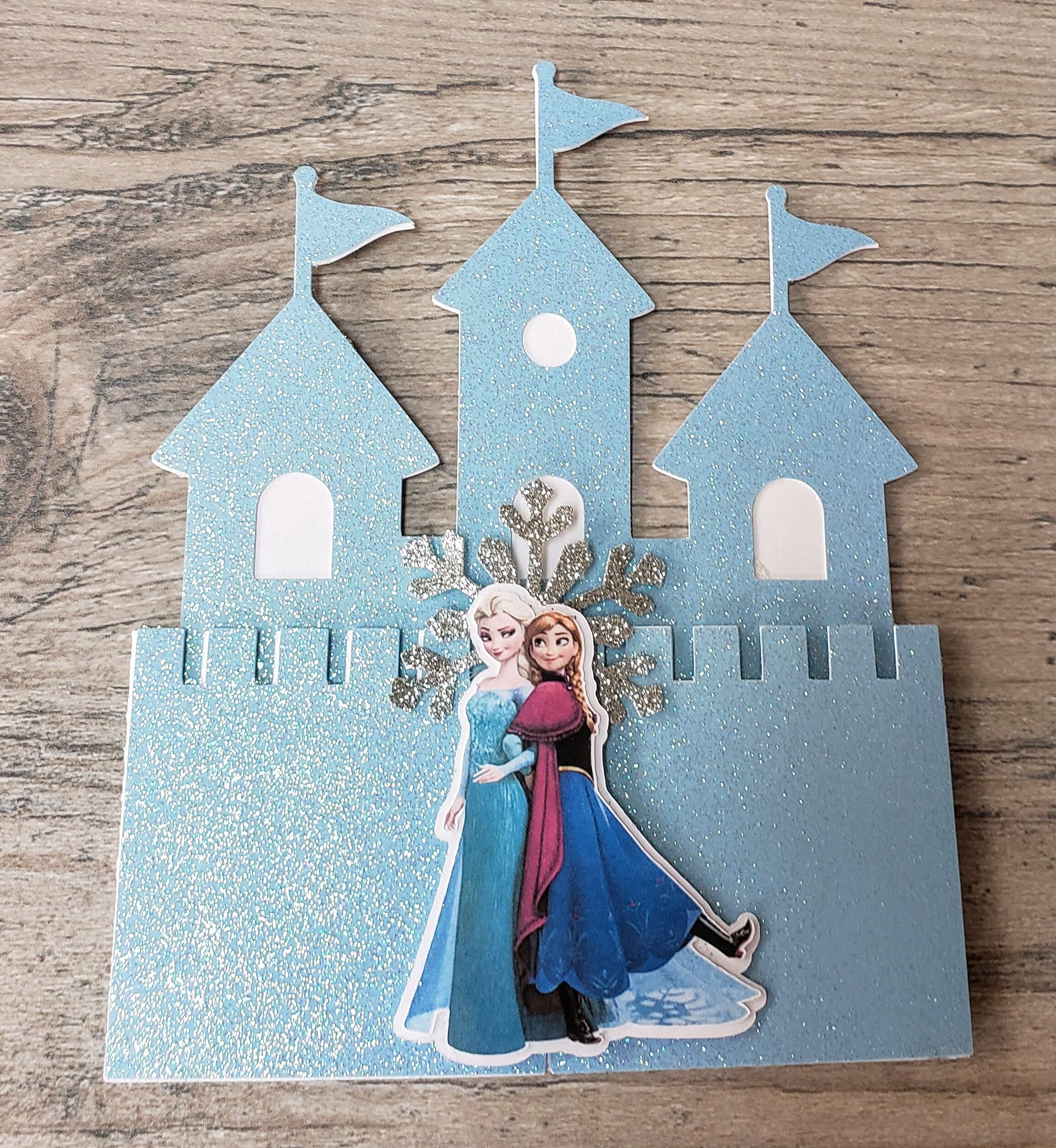Glitter Castle frozen Castle Invitation Princess - Etsy