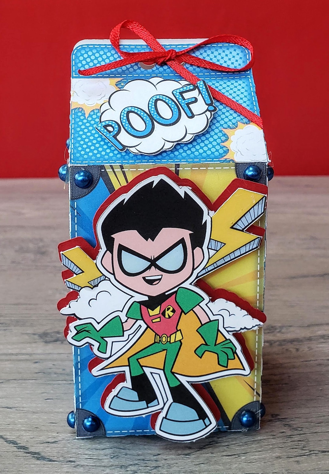 Teen Titans Birthday - Party- Multi/3d Layered - Favor Boxes Kit - Etsy
