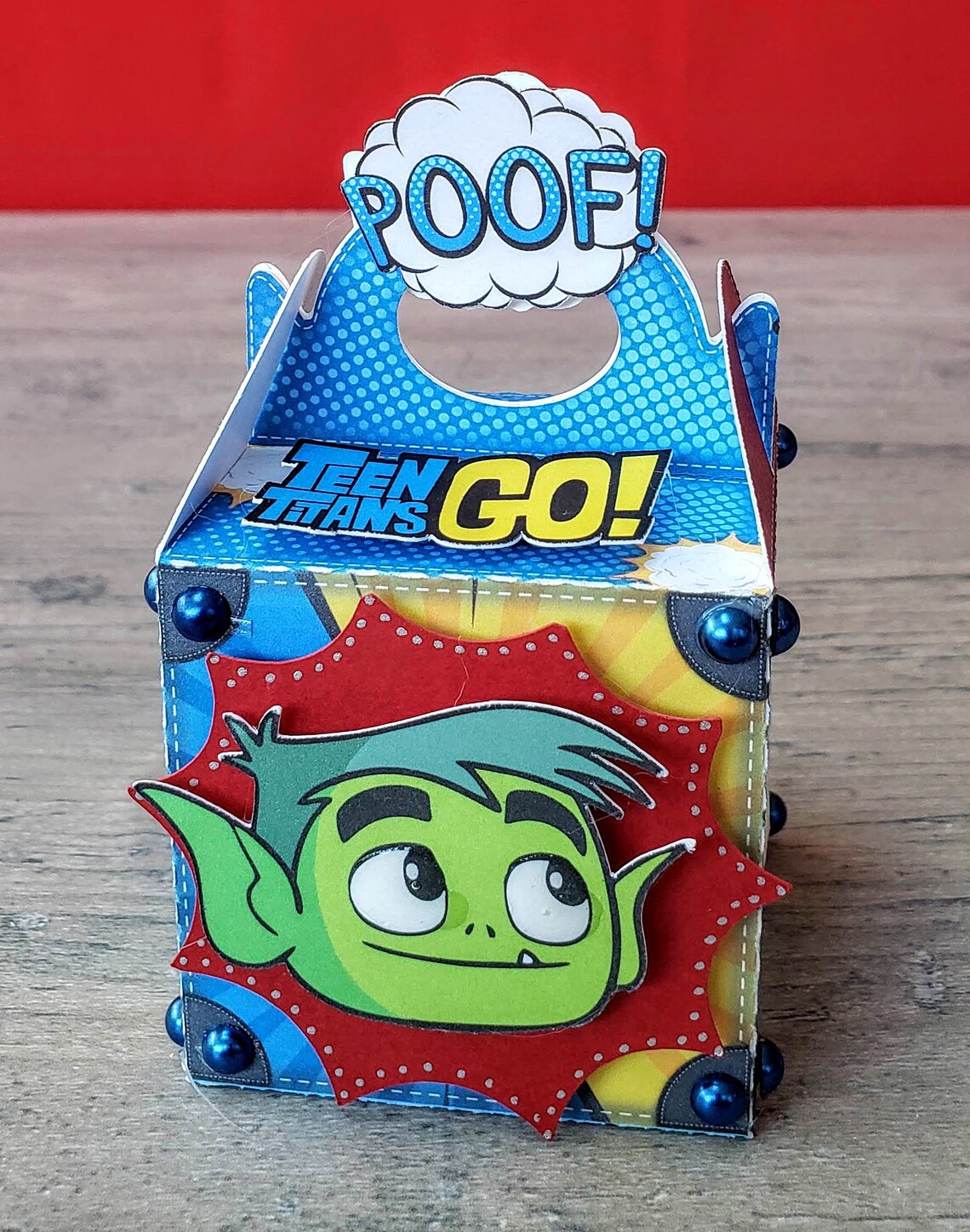 Teen Titans Birthday - Party- Multi/3d Layered - Favor Boxes Kit - Etsy