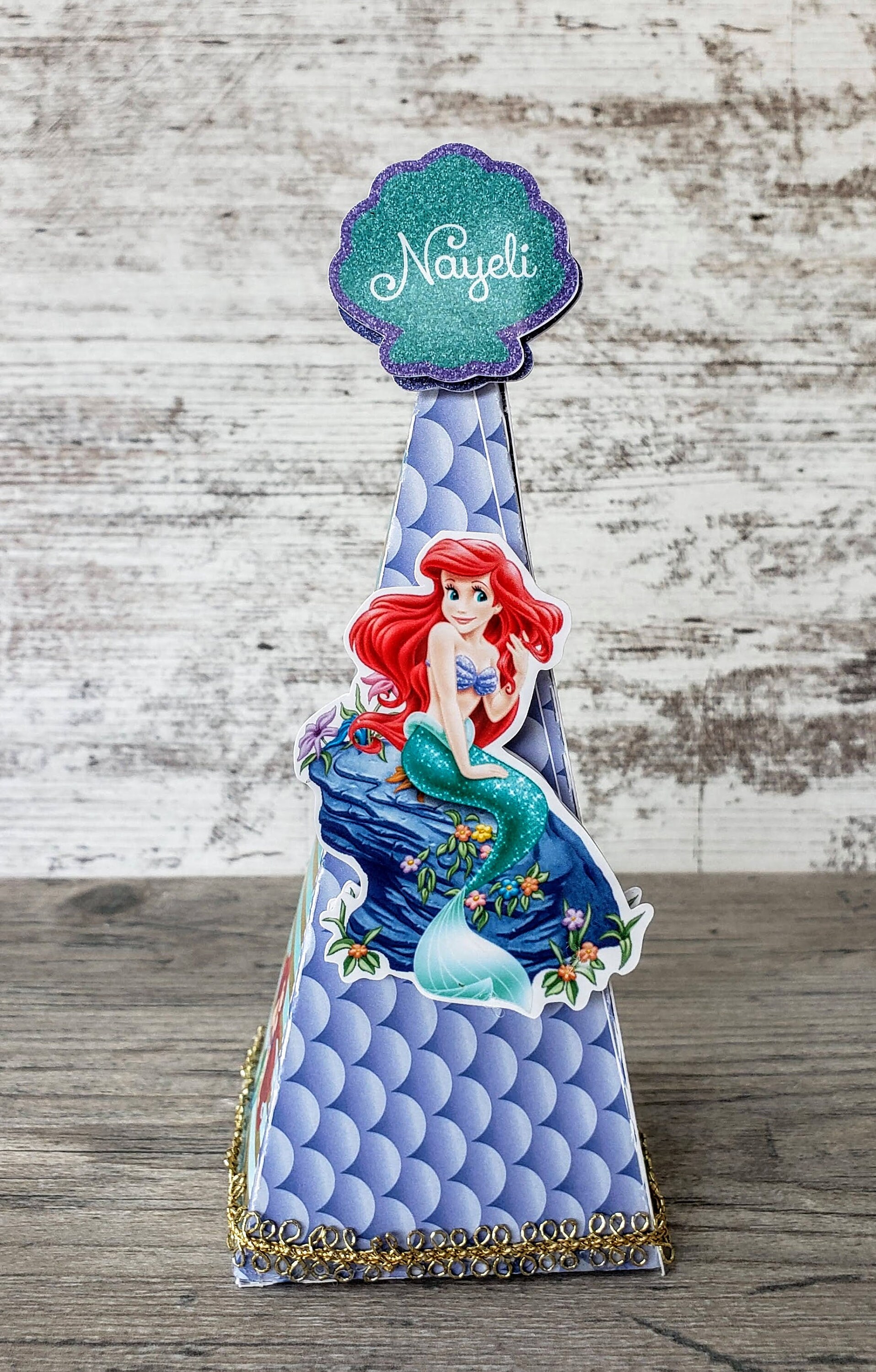 Little Mermaid Birthday - Party- Multi/3d Layered - Favor Boxes - Etsy