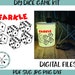 Farkle Dice Game SVG Yard Game Farkle Bucket Game Score Card PDF Game ...